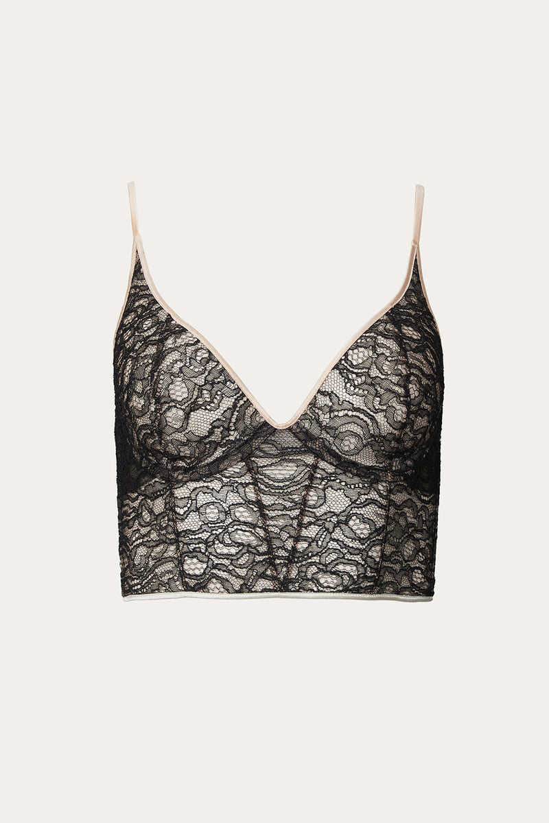 KIKI DE MONTPARNASSE | ENCHANTE LONGLINE BRA | The Silence Company