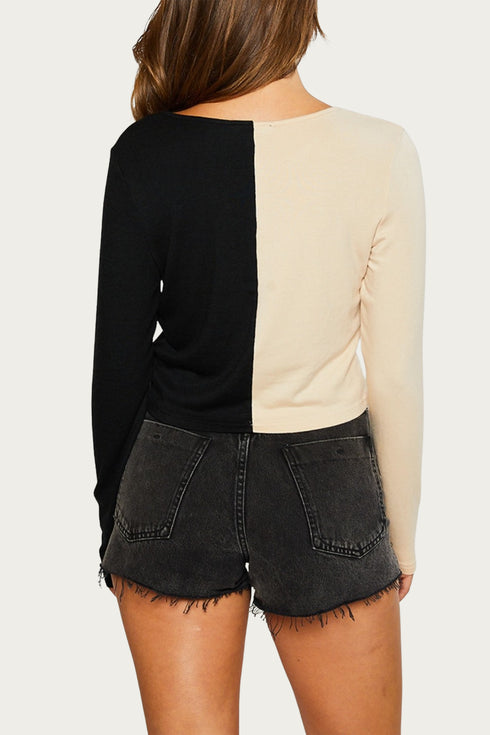 PRETTY GARBAGE | COLORBLOCK CARDIGAN | The Silence Company
